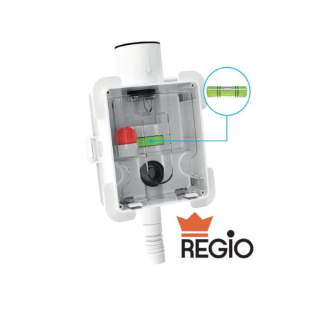 Syfon suchy Smart Clima Regio kulowy podtynkowy