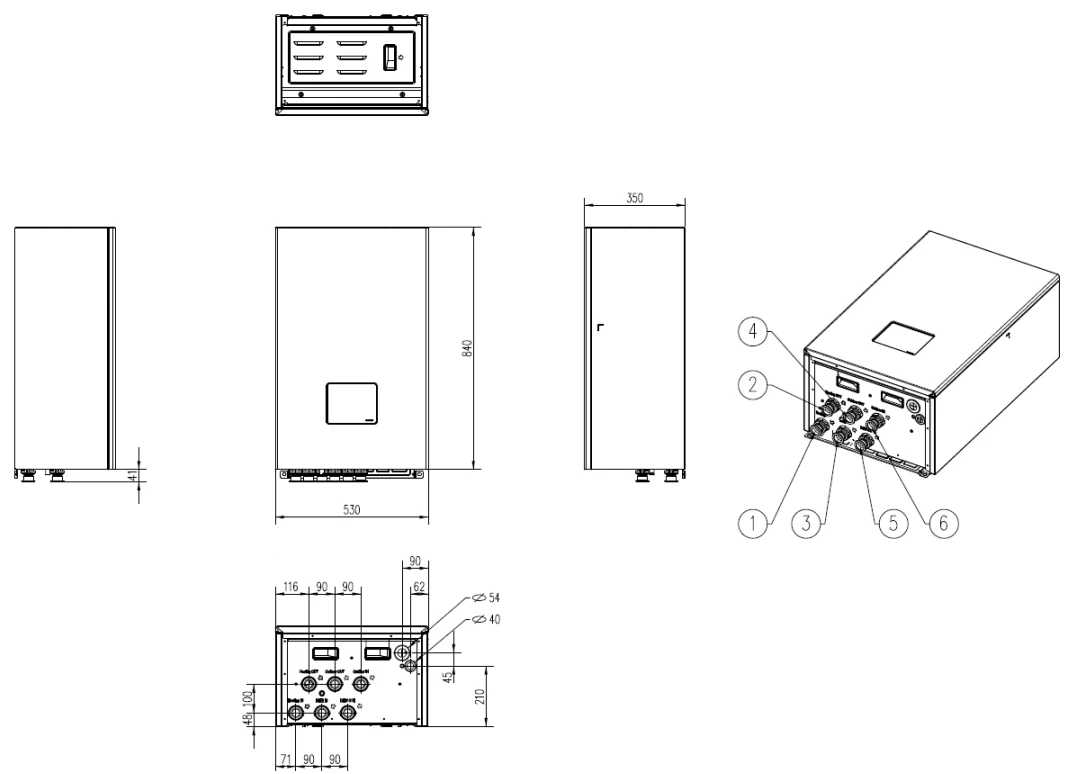 Pompa ciepła monoblok Samsung EHS Mono R32 AI home Hydro Unit 16 kW